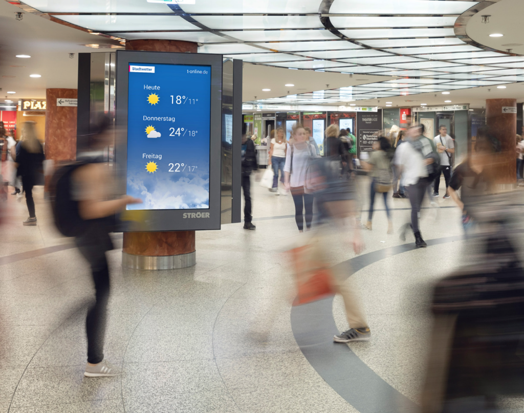 Digitale Aussenwerbung – Werbeagentur Munzinger